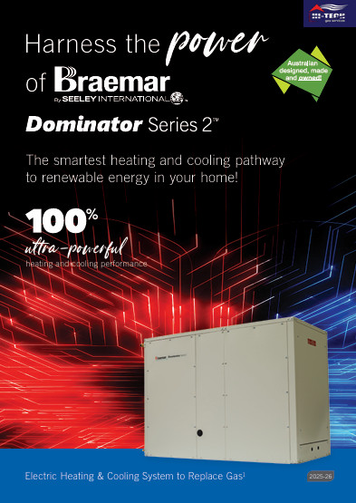 Braemar Dominator Series™ Reverse Cycle Hybrid Heating System